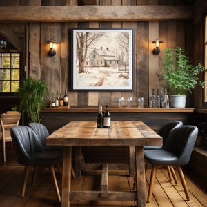 Rustic Barn Print Wall Décor Farm Print Vintage Farming Printable ...