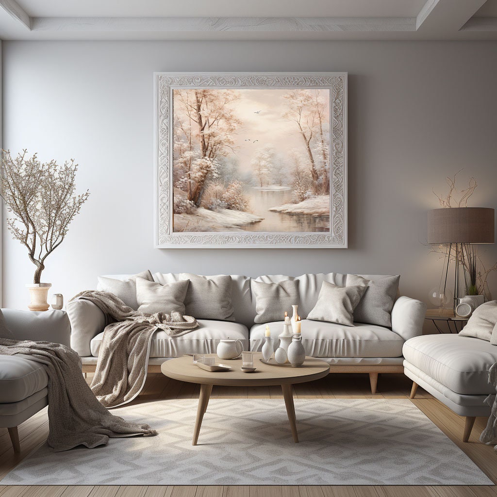 Winter Landscape Wall Décor Winter Print Winter Printable Winter Wall ...