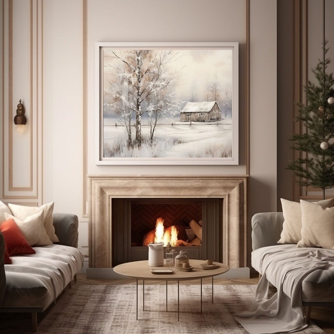 Rustic Barn Print Wall Décor Farm Print Vintage Farming Printable ...