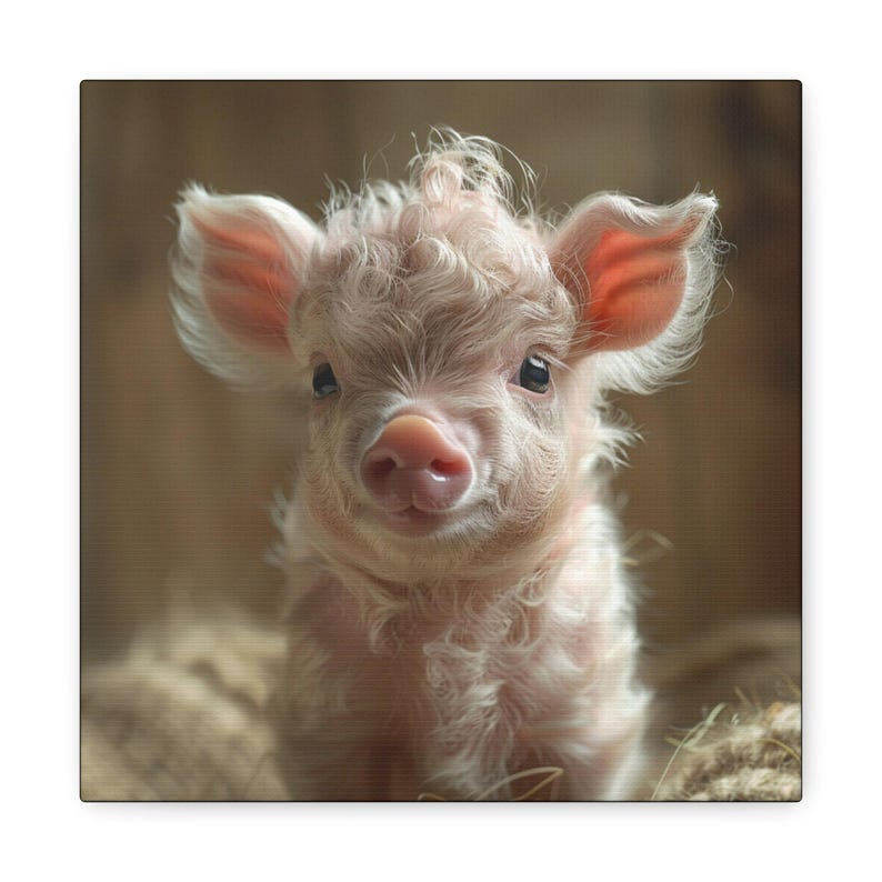 Baby Pigs Print Piglets Wall Décor Pink Piglets Print Piggies Art Baby ...