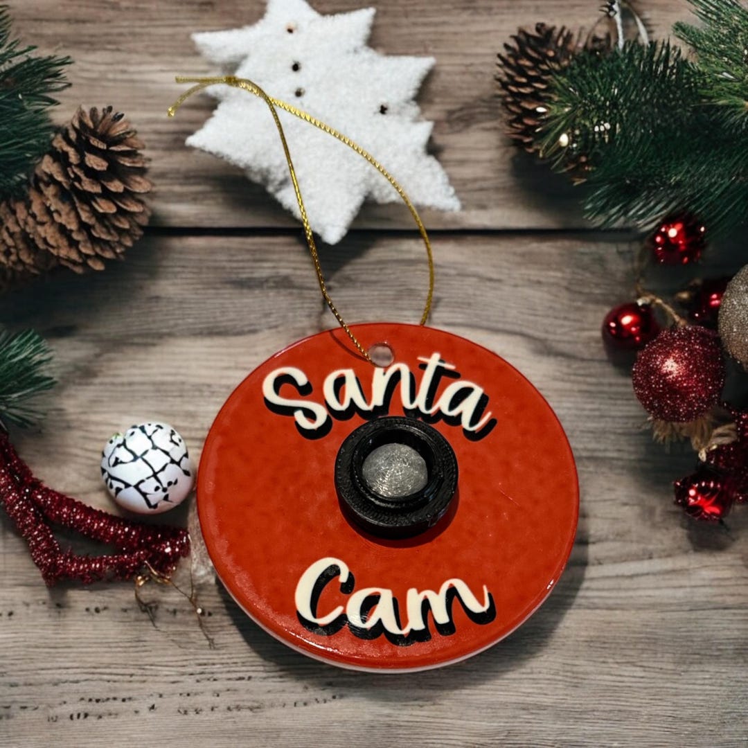 Santa Lens individual - Etsy