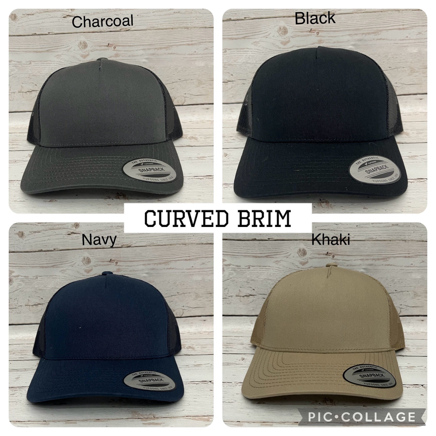 Fathers Day Dad Snapback Hat Personalized Dad and Kids Names Hat Gift ...