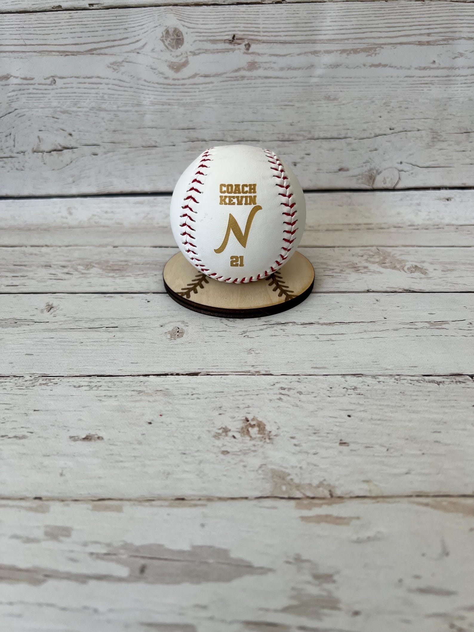 Baseball Stand | Engraved Baseball Holder | Baseball Accessory ...