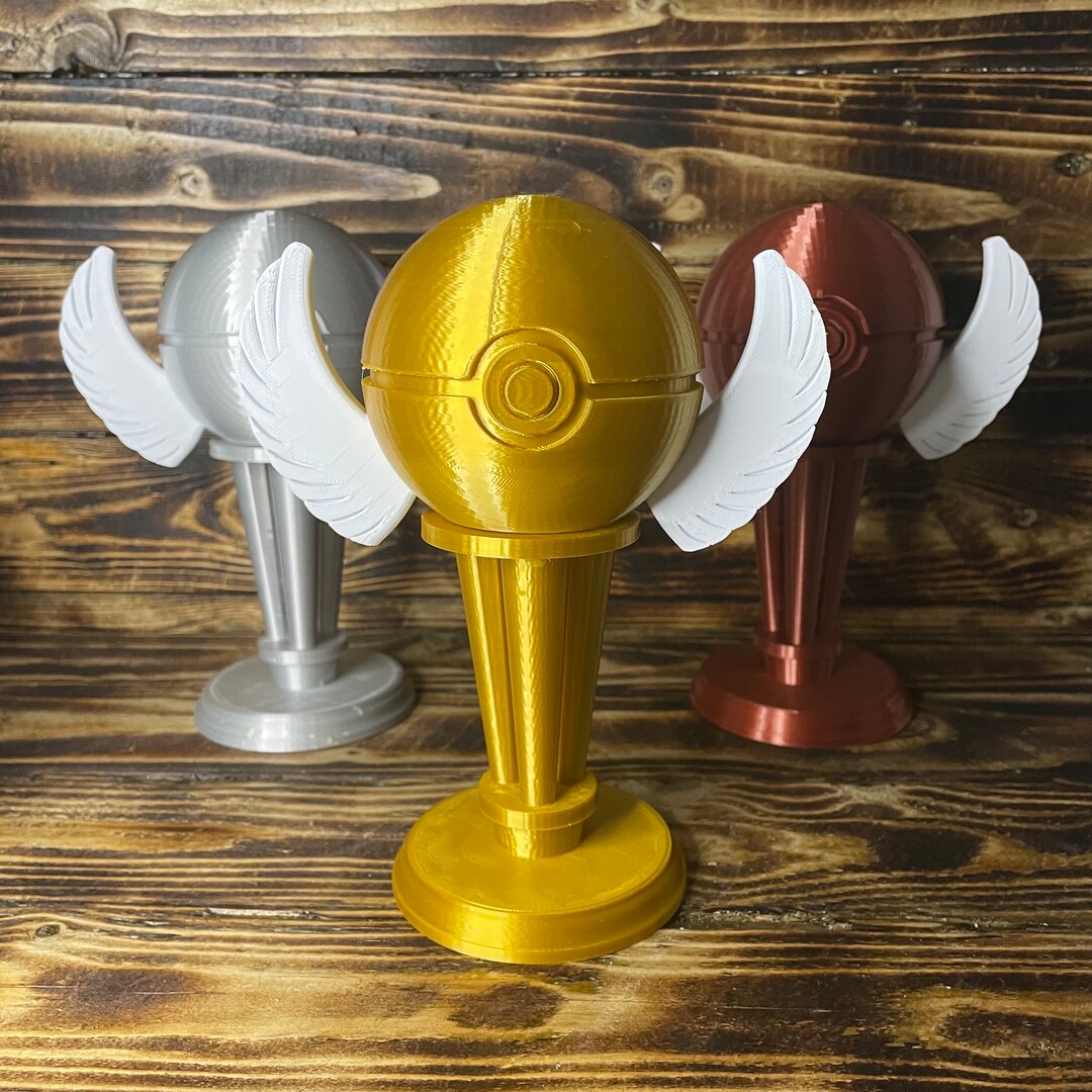 Pokémon Real Sized Gaming Trophies - Etsy
