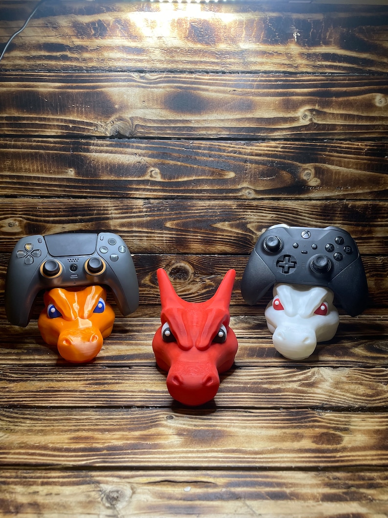 Charizard Pokémon Controller Holder NOT ASSOCIATED With Pokémon - Etsy