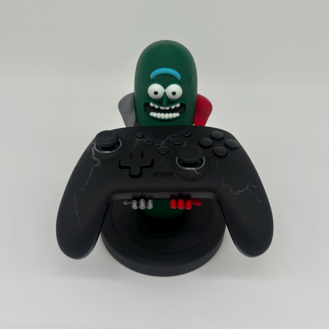 Pickle Rick Controller Holder - Etsy