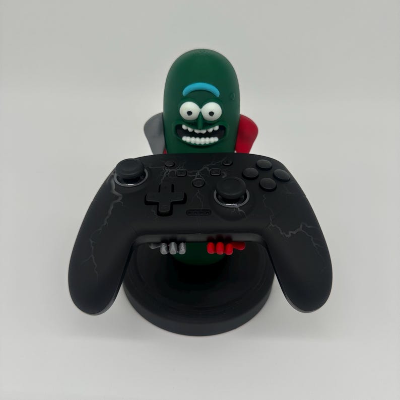 Pickle Rick Controller Holder - Etsy
