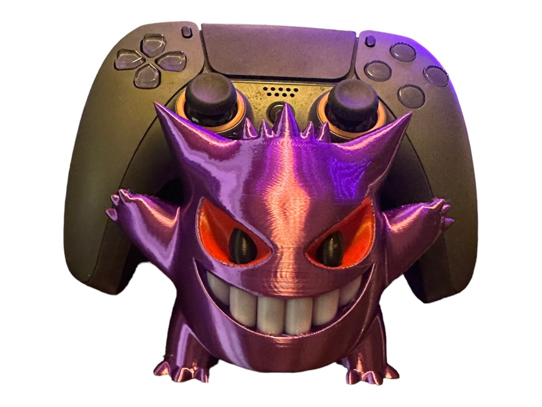 Multicolored Pokémon Gengar Hand Controller Holder Fits All Sizes Ps4 ...