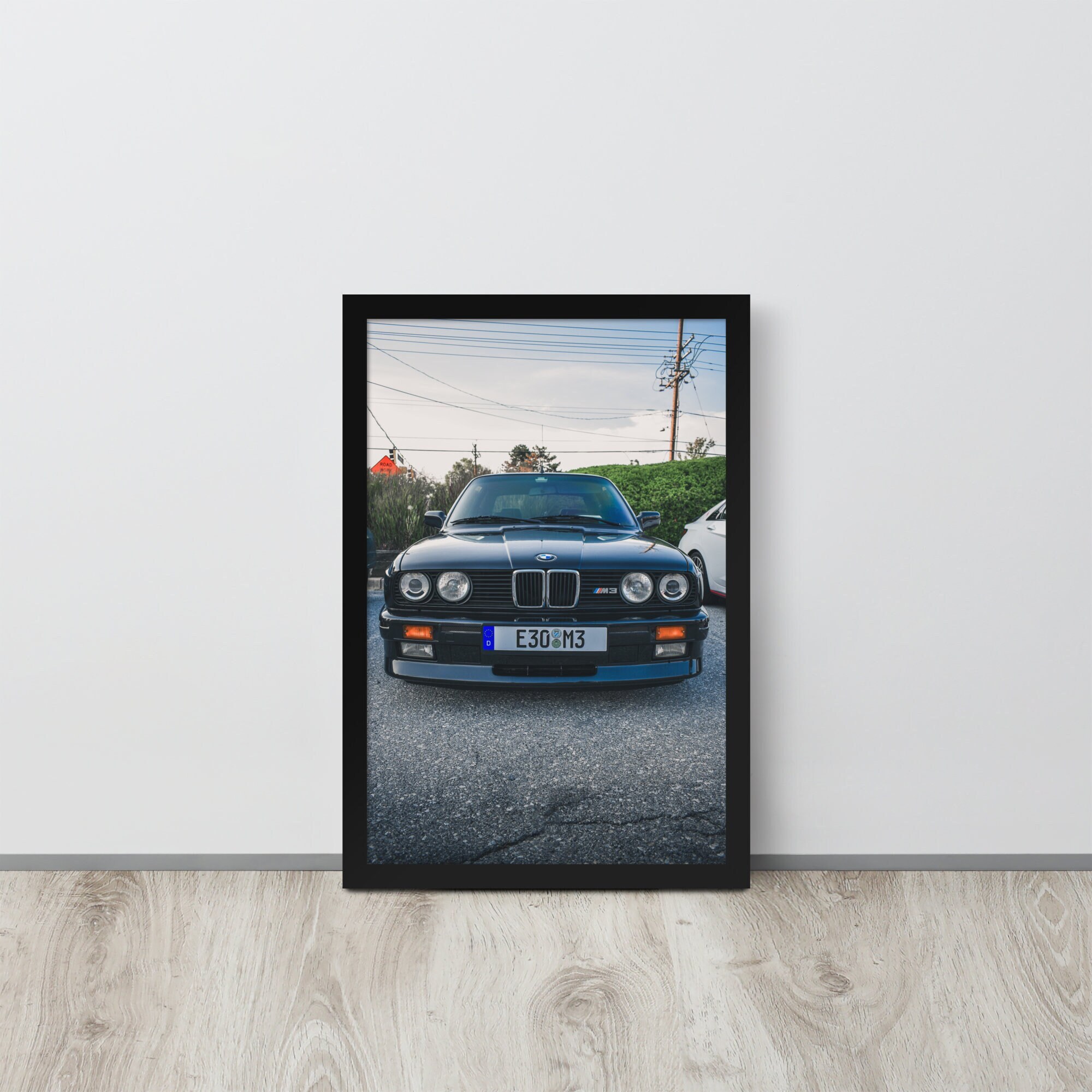 Framed BMW E30 M3 Poster - Etsy