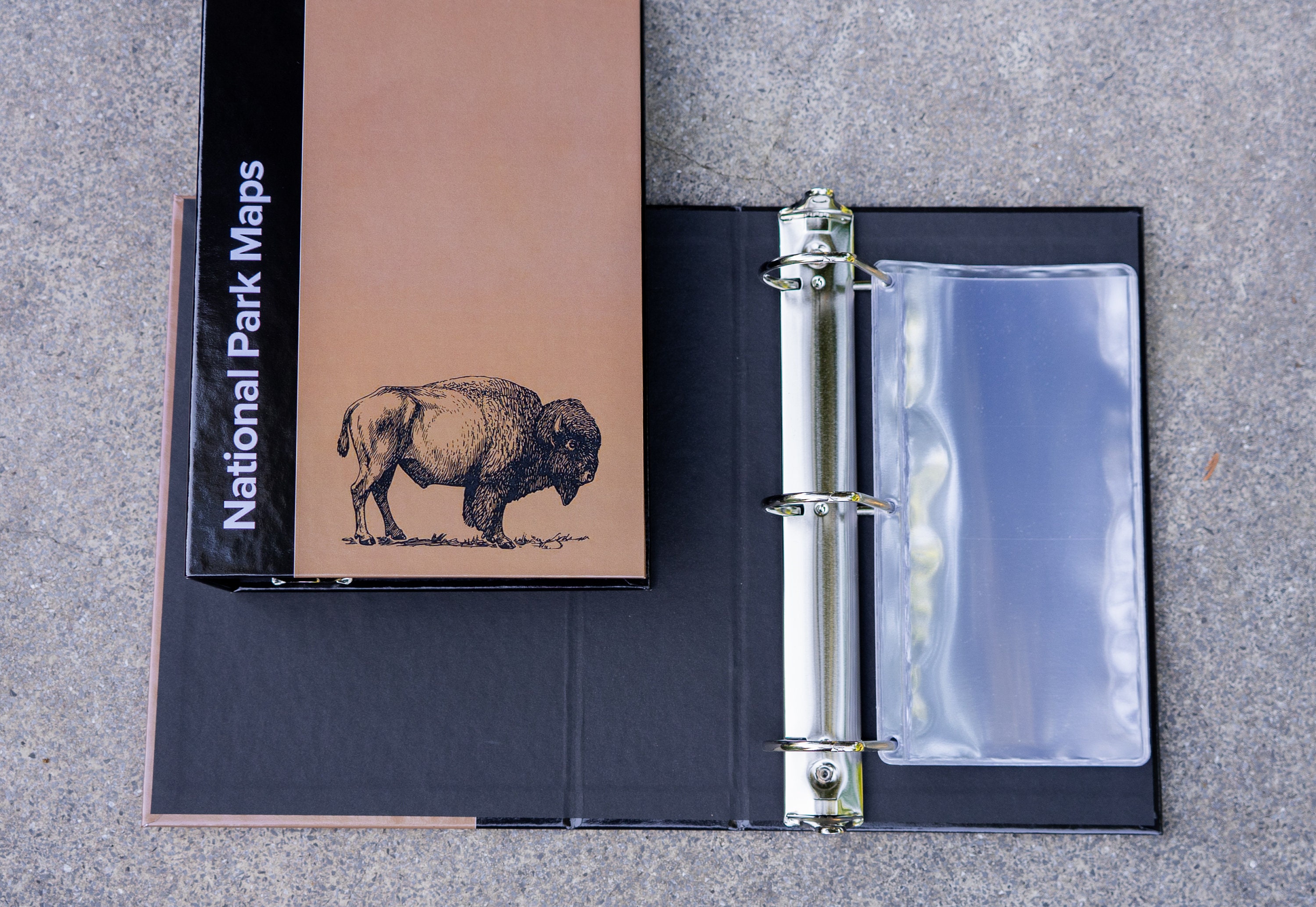 National Park Map Binder - Etsy