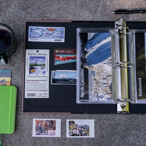 National Park Map Binder - Etsy