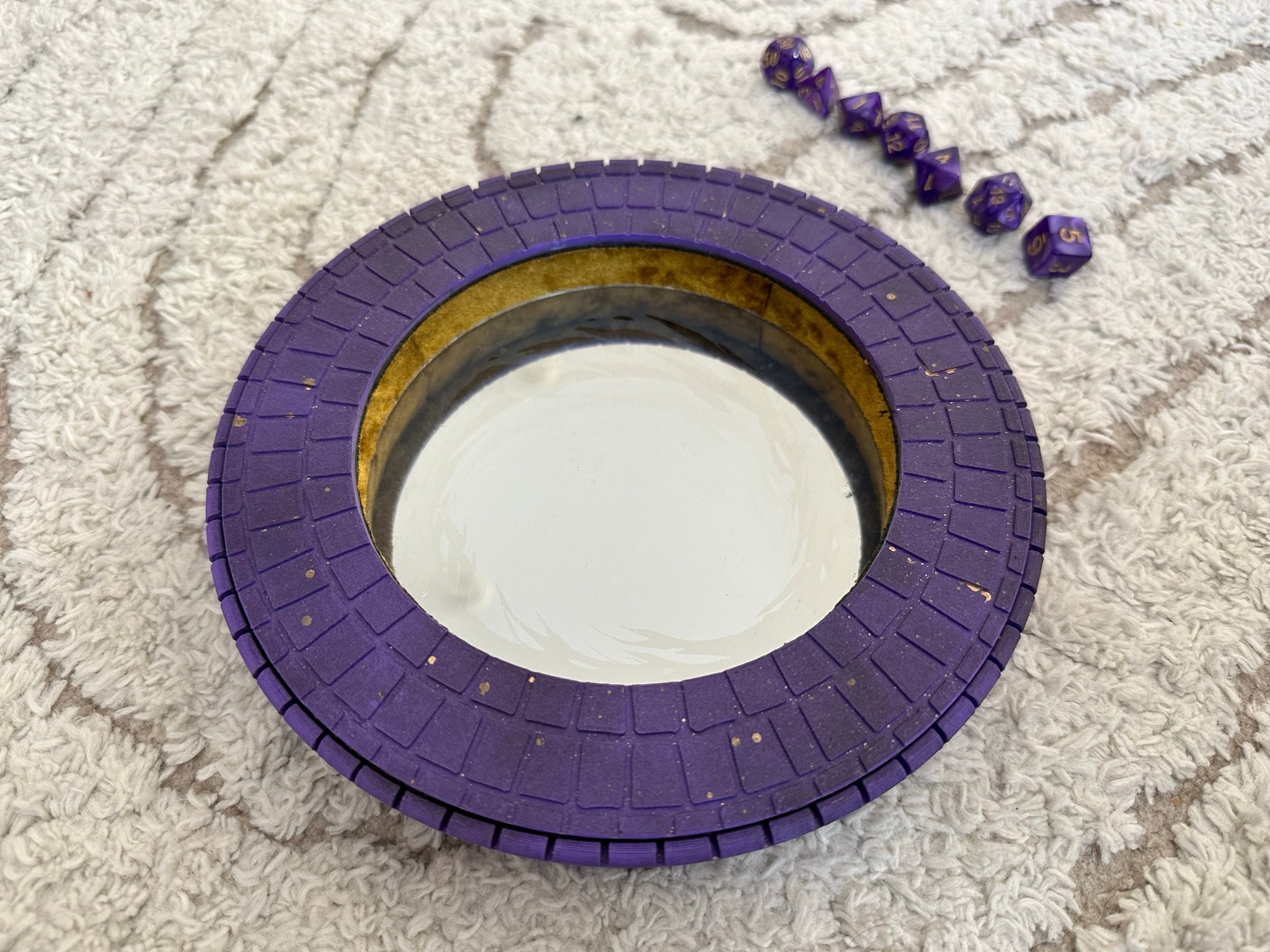 Dice Tray With Infinity Mirror - Etsy