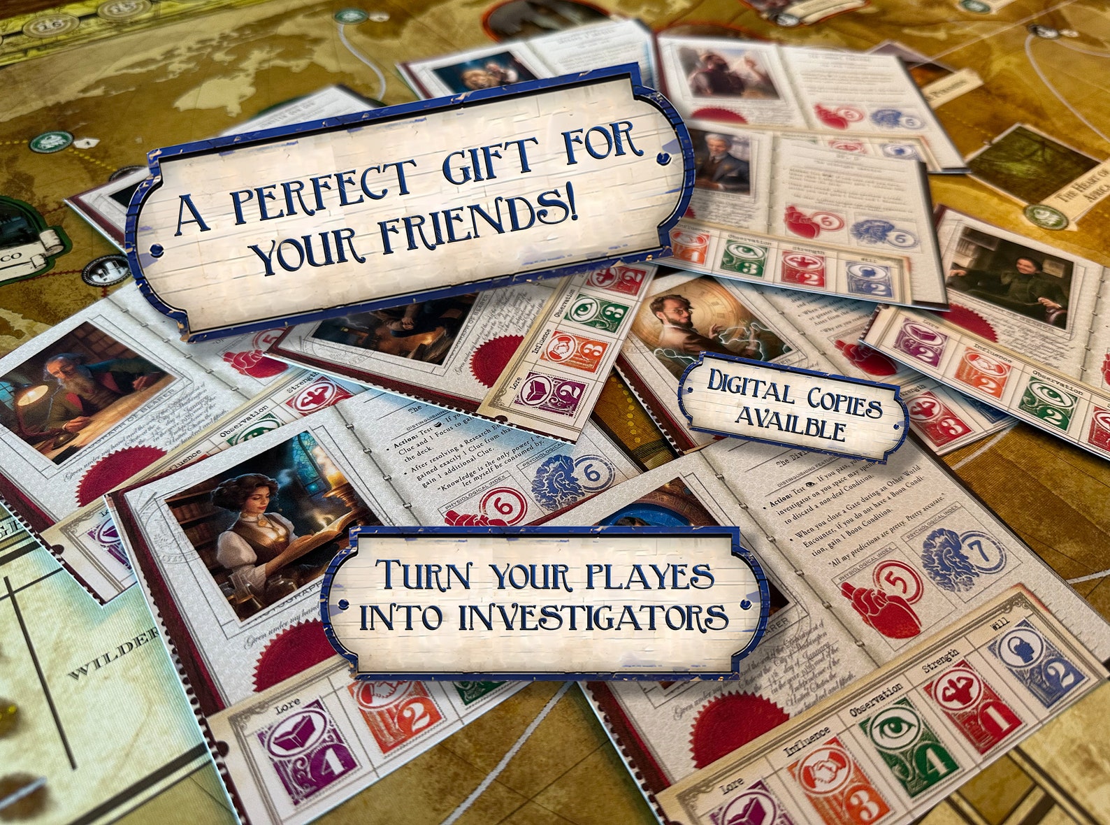Custom Investigator for Eldritch Horror - Etsy