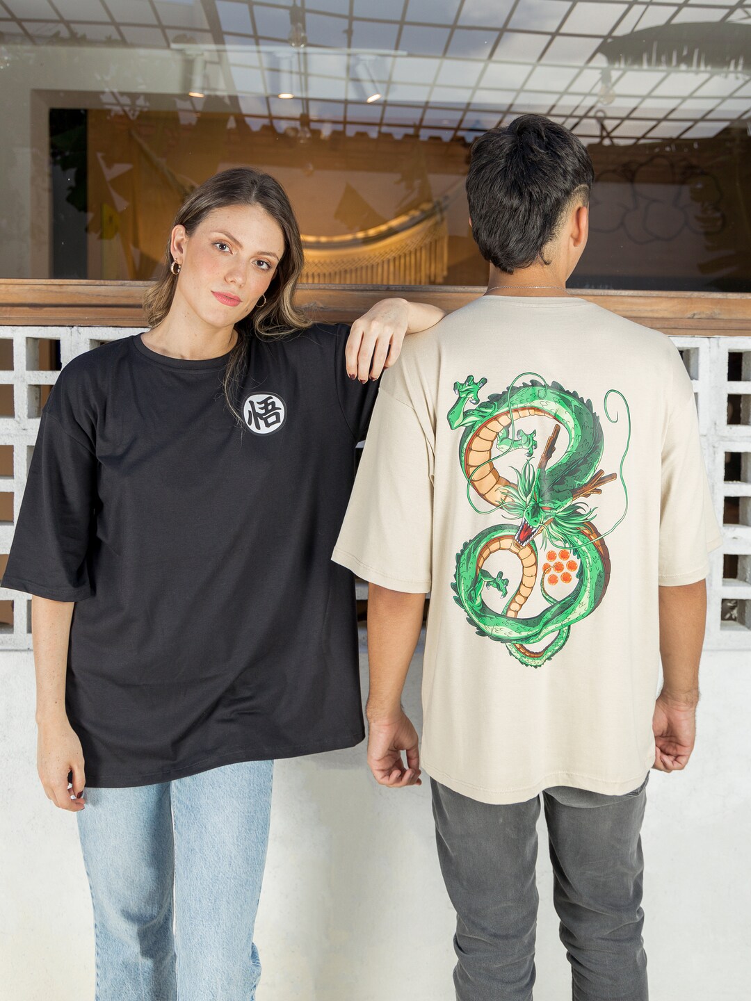 Dynamic Dragon Ball DFT Anime Print Shirt: Wear Your Super - Etsy