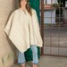 Poncho Handmade by Farmers in Colombia Boyaca. 100% Wool - Etsy