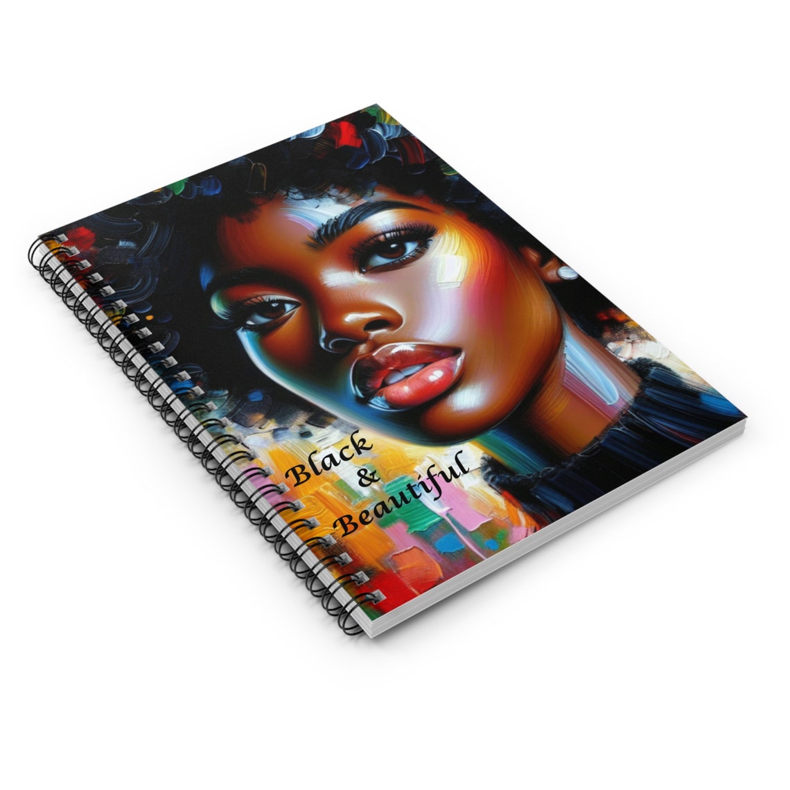 Black and Beautiful: Inspiring Notebook - Etsy