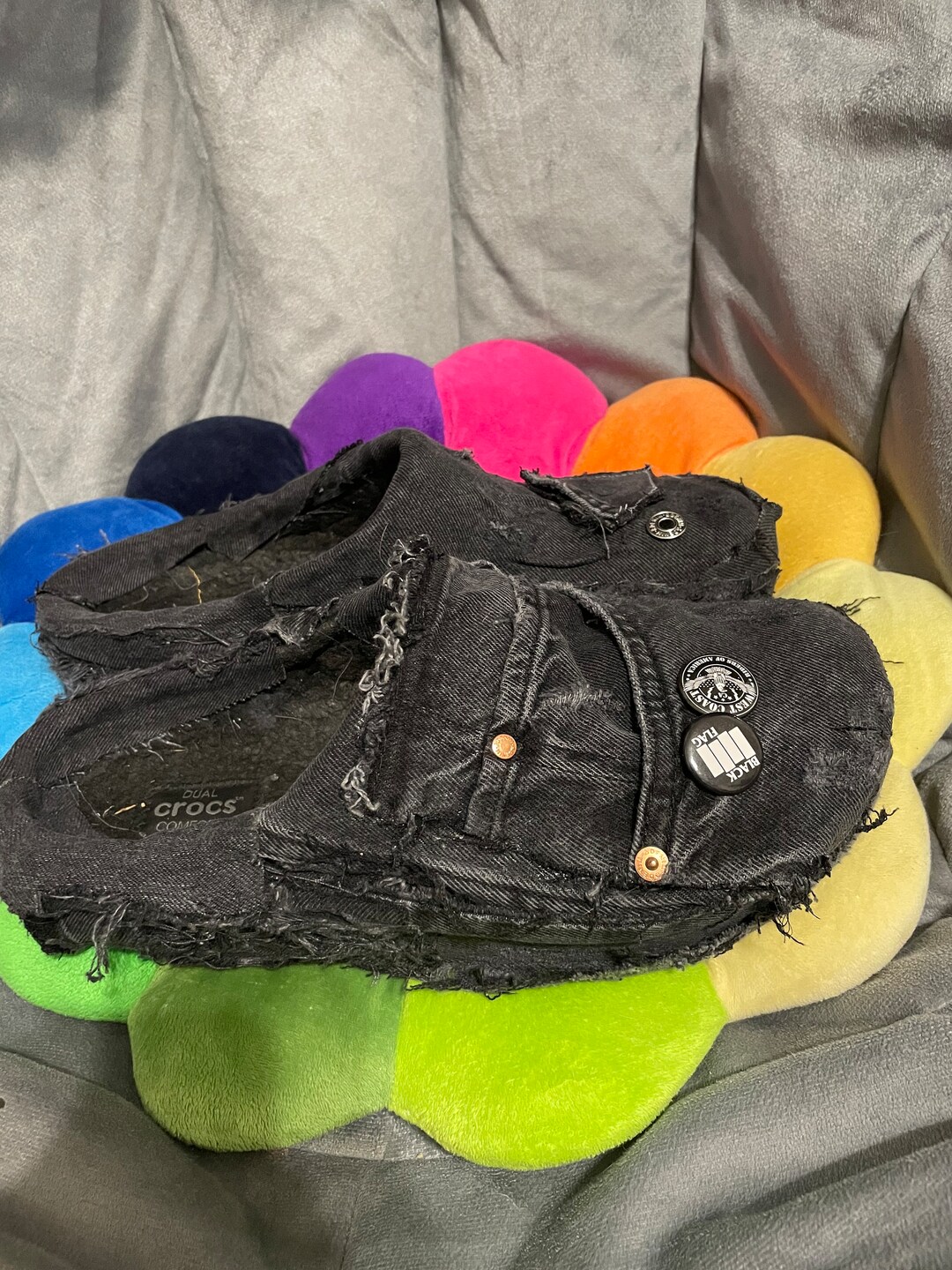 Custom Denim Clogs - Etsy