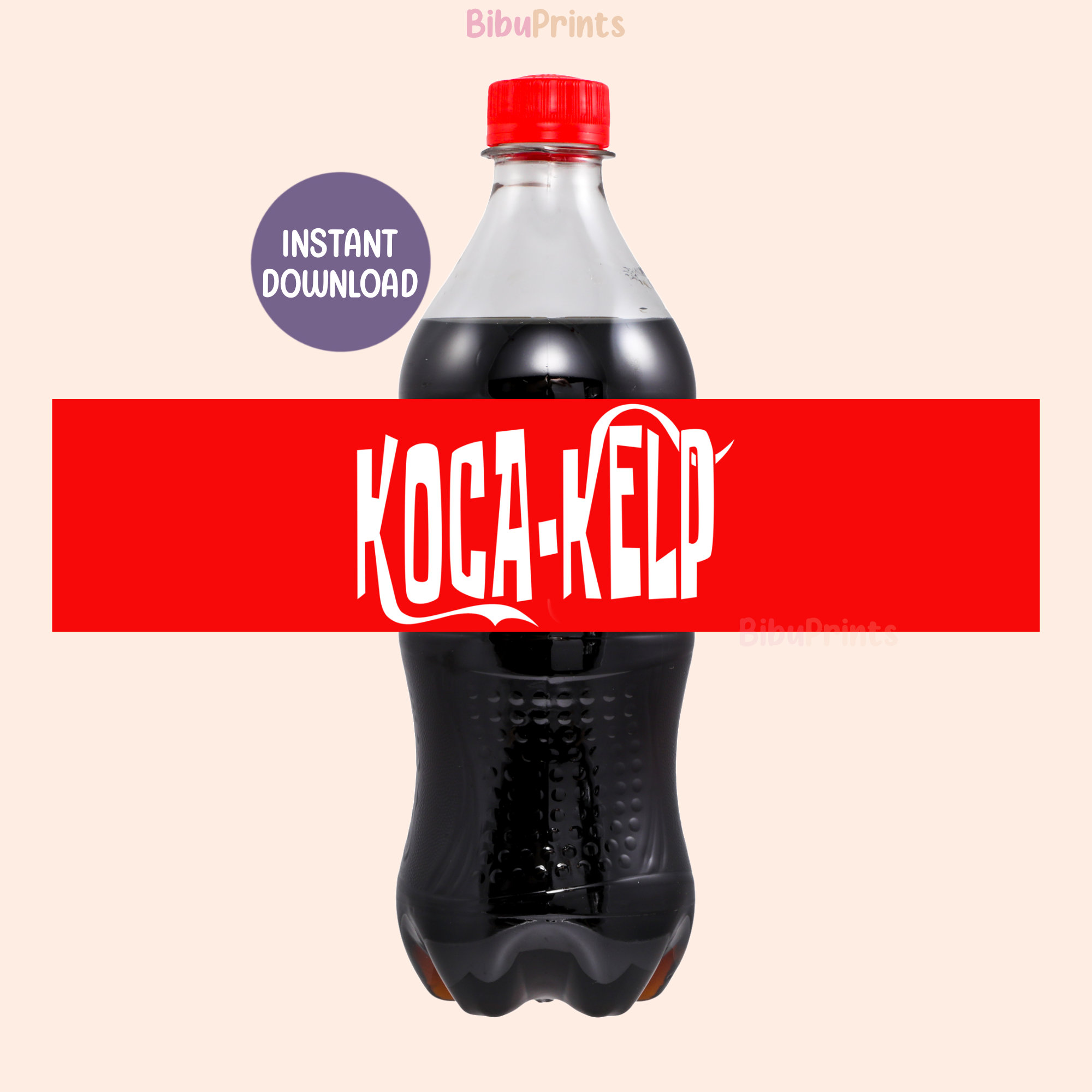 Kelp Shake Label