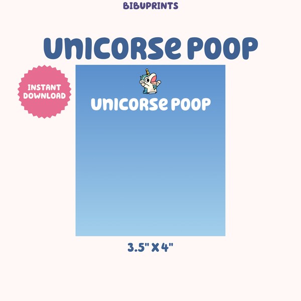 Poop Letters - Etsy