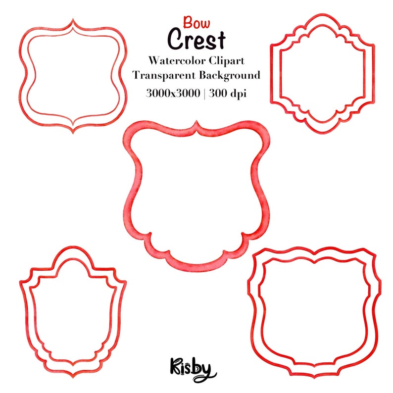 Red Christmas Coquette Ribbon Bow Crest PNG Clipart, Preppy ...