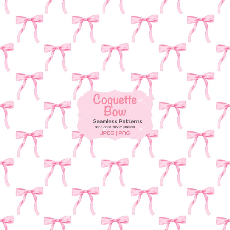 Pink Bow Wallpapers - Etsy