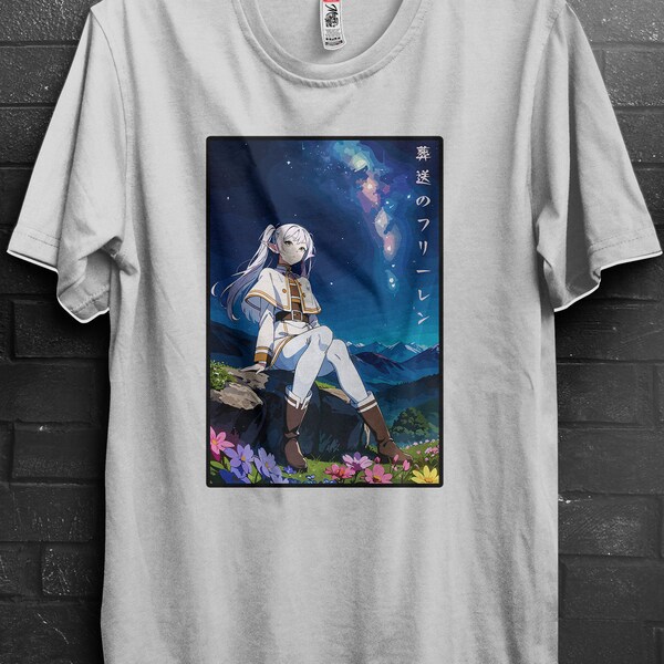 Frieren T Shirt - Etsy UK