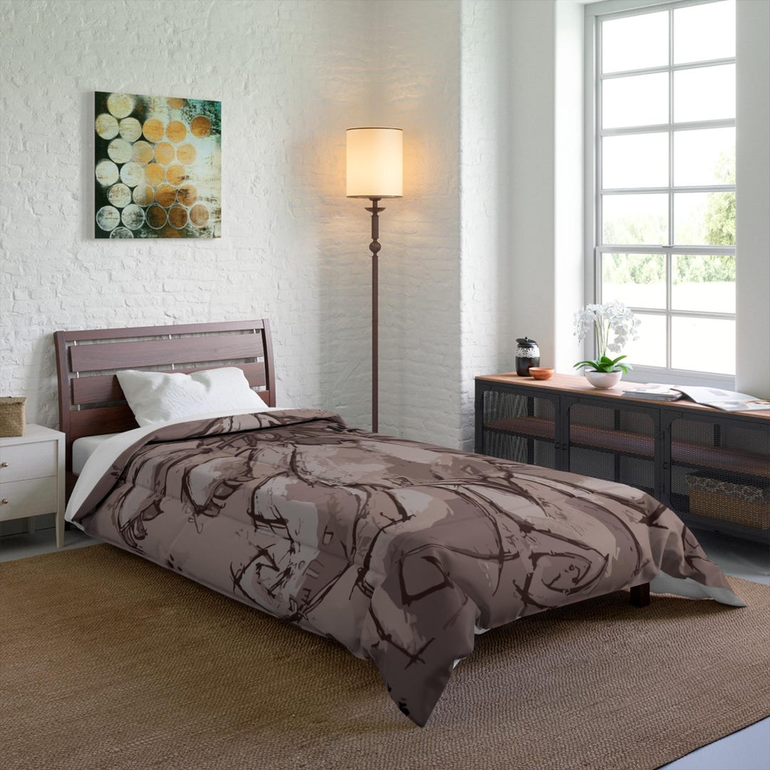 Anime Bedroom, Comforter, Anime, Gift, Gift for Her, Gift for Him, Art ...