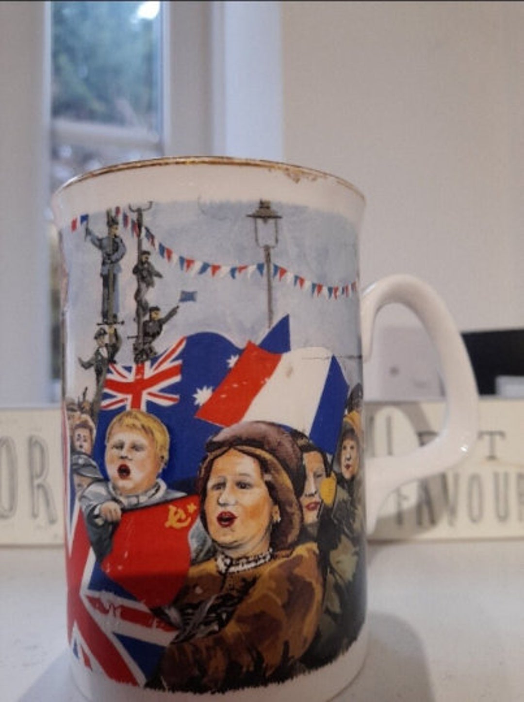 Vintage VE Day Commemorative Mayfair Cup - Etsy