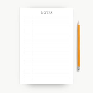 Printable Notes Planner for Productivity Bliss - Daily & Weekly ...