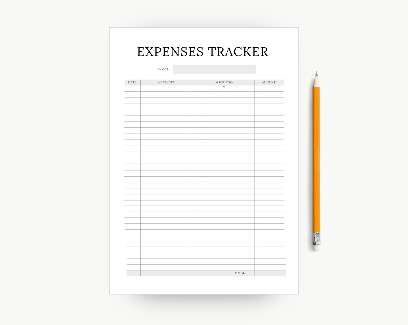 Expense Tracker Printable, Budget Planner, Spending Tracker, Expense ...