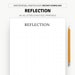 Reflection Printable Notes Page Notes Template Note Taking Writing ...