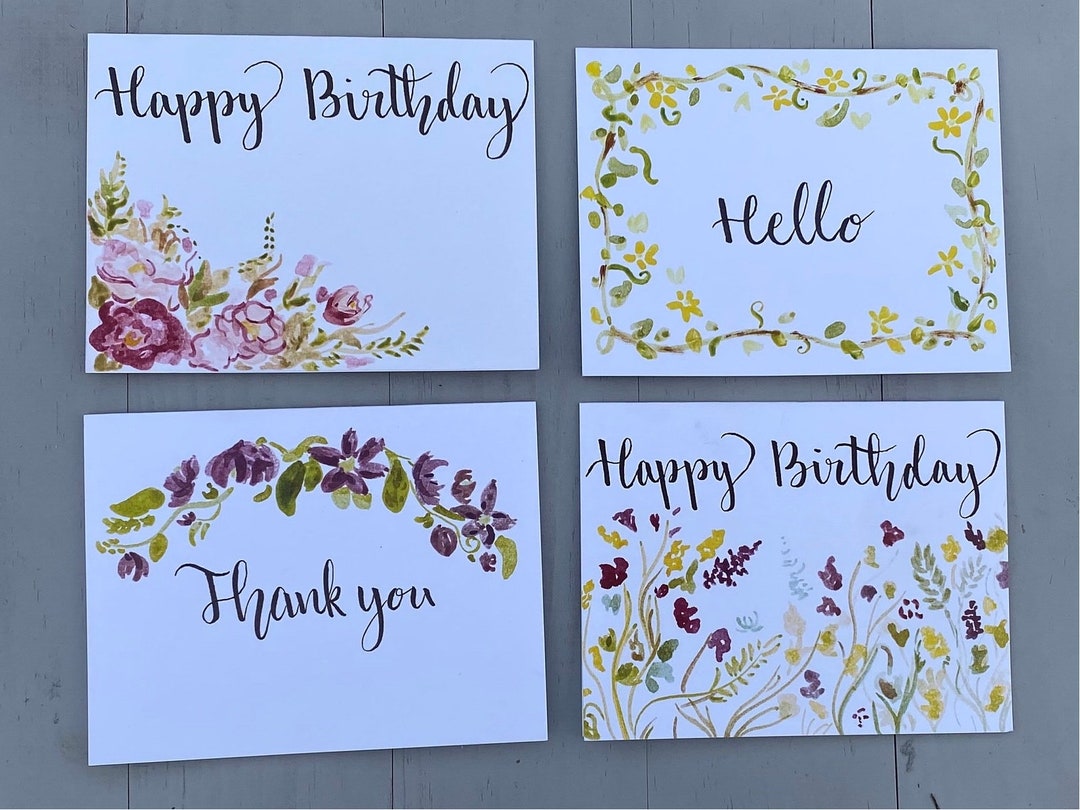 Multi Pack of Notecards | Thoughtful Gift for Friend | Cards With ...