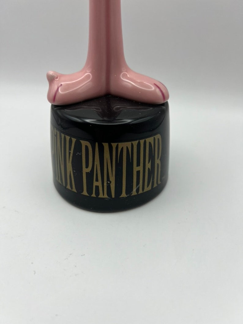 Pink Panther Piggy Bank Figurine 1998 - Etsy