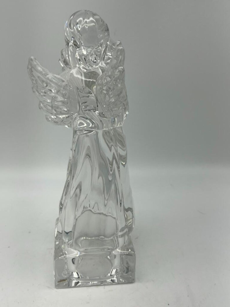 Mikasa Herald Collection-angelic Harp Lead Crystal Figurine - Etsy