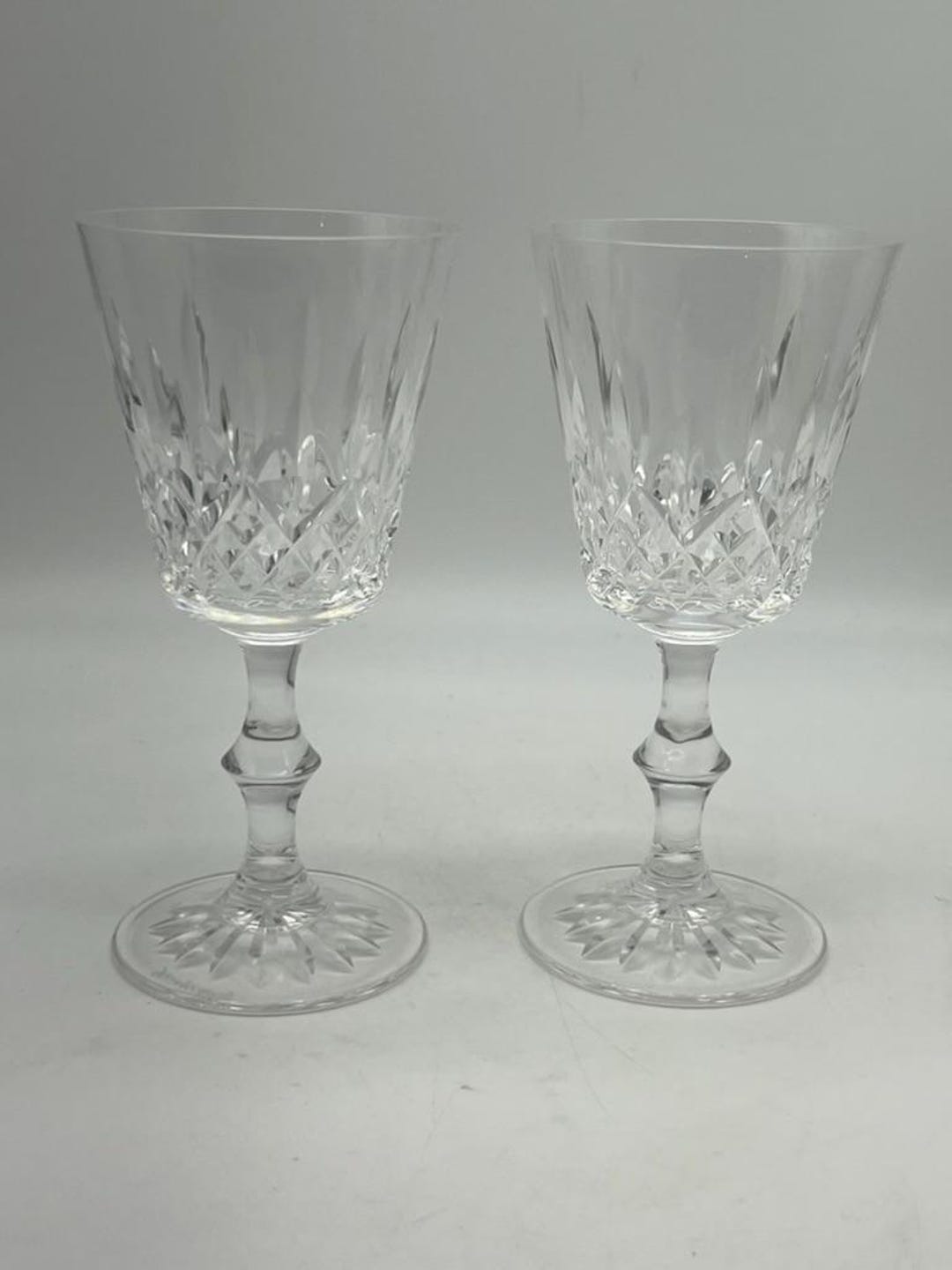 Vintage Ferrycarrig Crystal Wine Glasses - Set of 2 - Etsy
