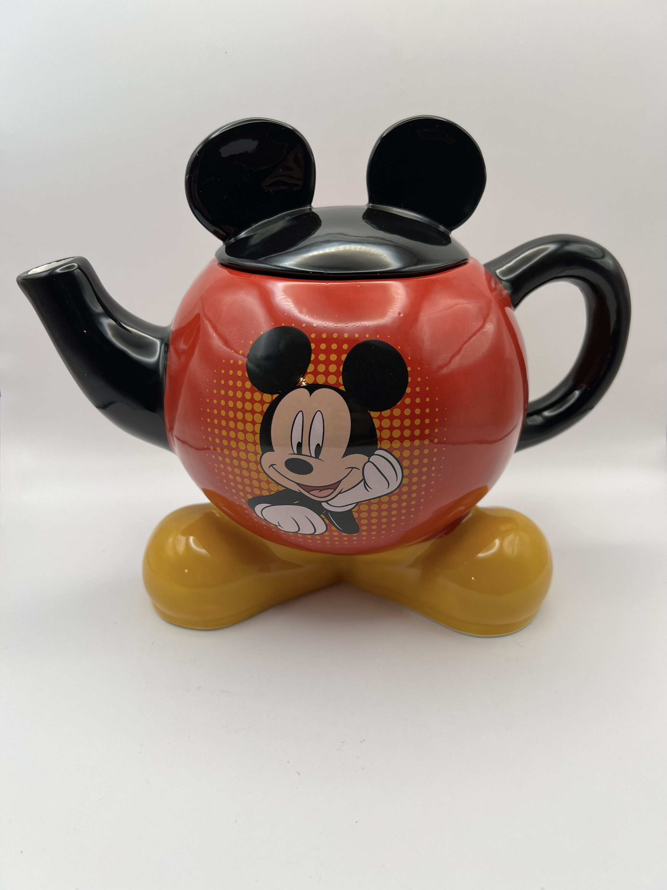Disney Mickey Mouse 26 Oz Ceramic Teapot - Etsy