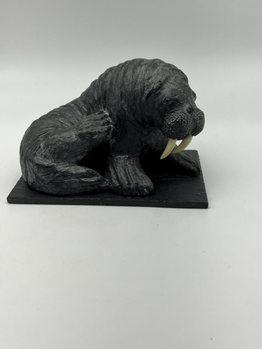Vintage Inuit Wolf Walrus Carving - Etsy