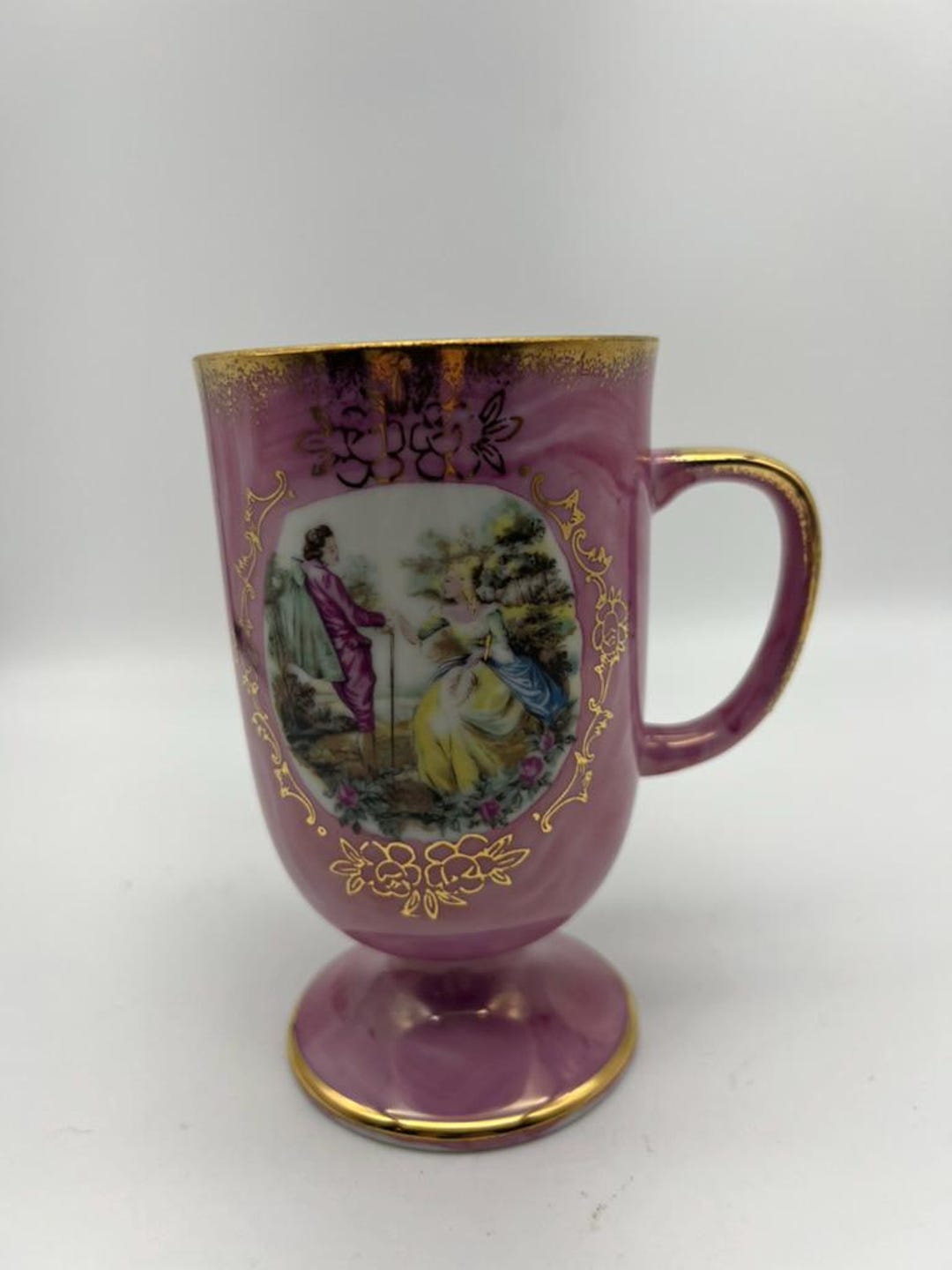 Vintage Japanese Coffee Mug Vienna Style - Etsy