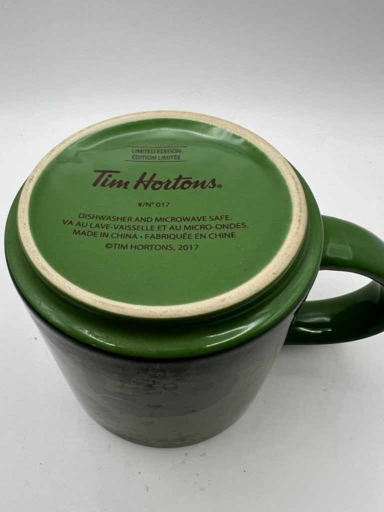 Vintage Tim Hortons Canadian Beaver Coffee Mug Cup Limited Edition New ...