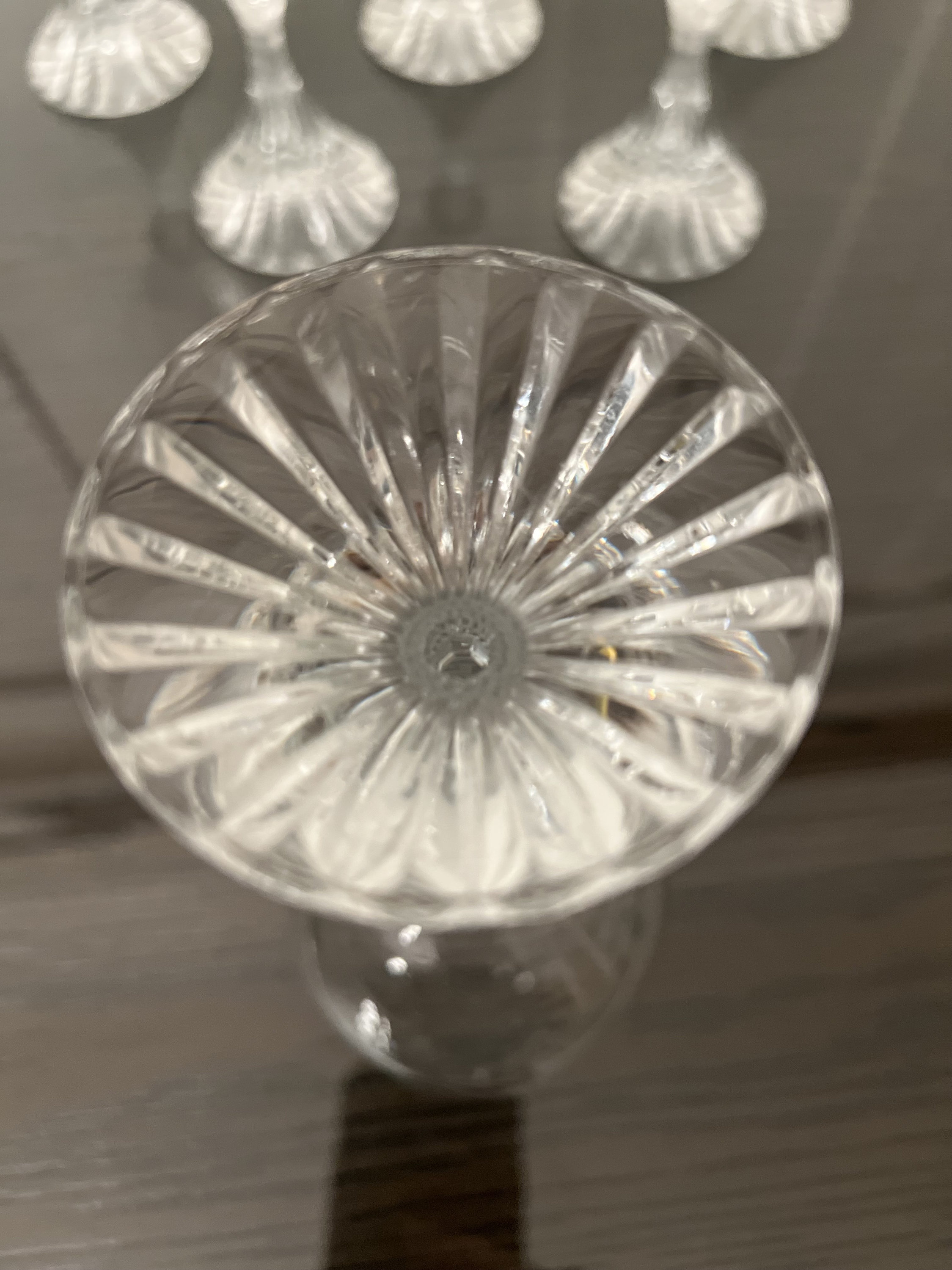 Mikasa 'the Ritz" Wine Glasses - Set of 7 - Etsy