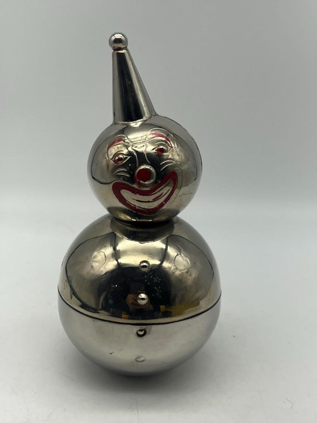 Vintage Roly Poly Raimond Clown Piggy Bank - Etsy
