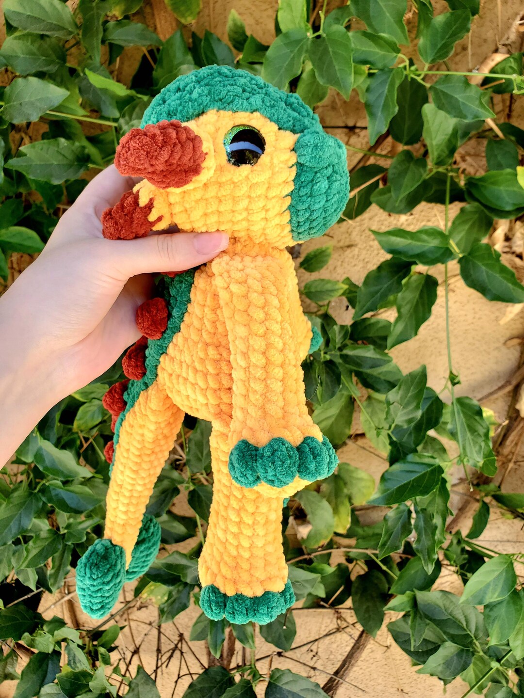 Anakin the Ankylosaurus Dinosaur Stuffed Animal Crochet Plushie - Etsy