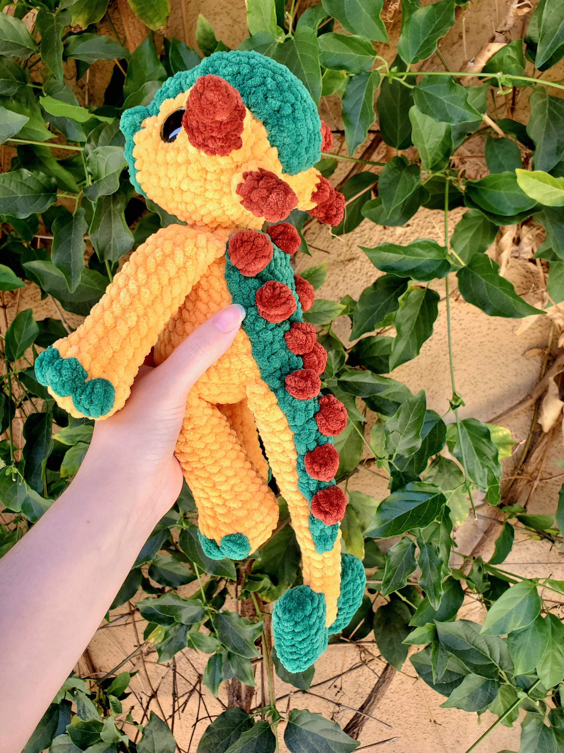 Anakin the Ankylosaurus Dinosaur Stuffed Animal Crochet Plushie - Etsy