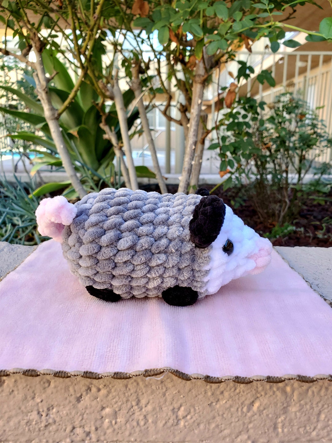 Cute Possum Stuffed Animals Crochet Plushies Amigurumi - Etsy