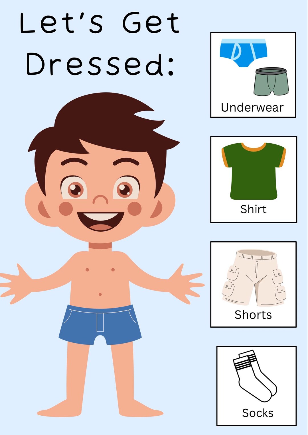 Self Care: Lets Get Dressed - Etsy