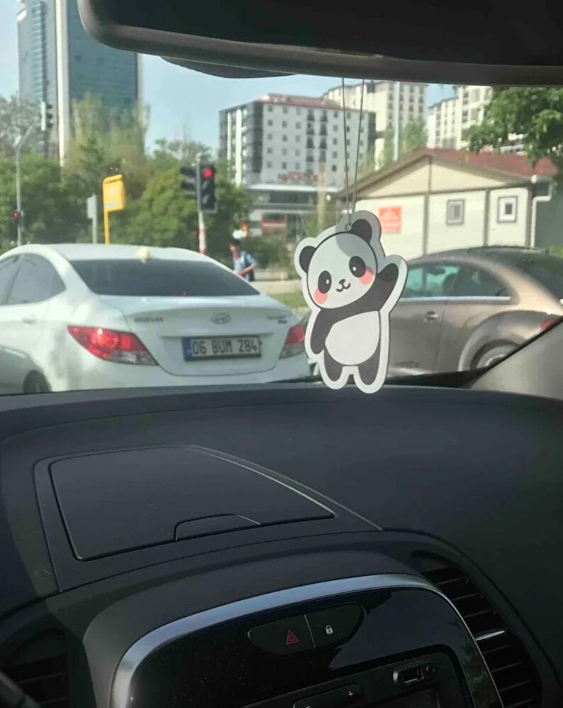 Cute Panda Air Freshener - Etsy