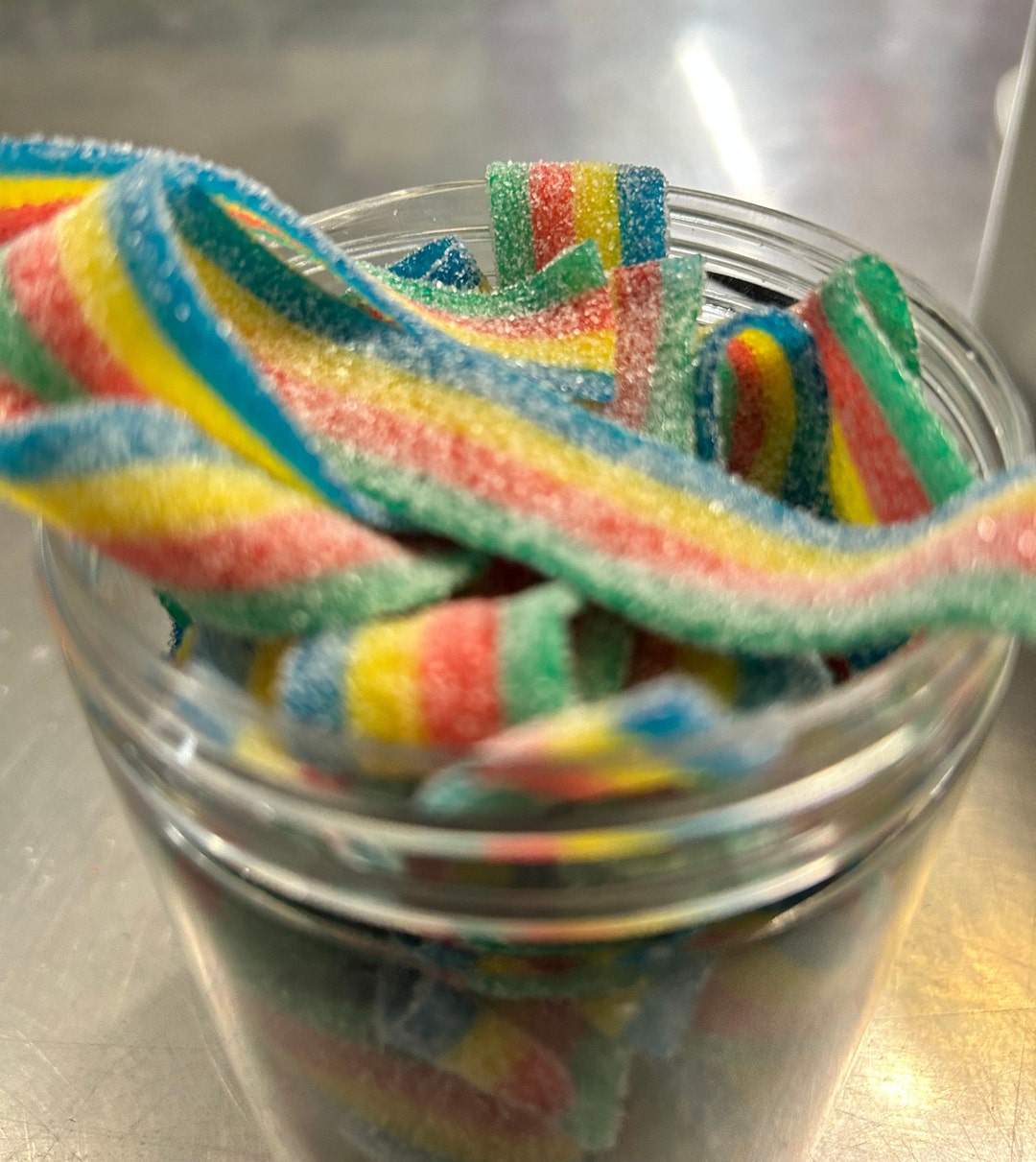 Fruity Fruit Sour Candy Strips - 10 Oz - Etsy