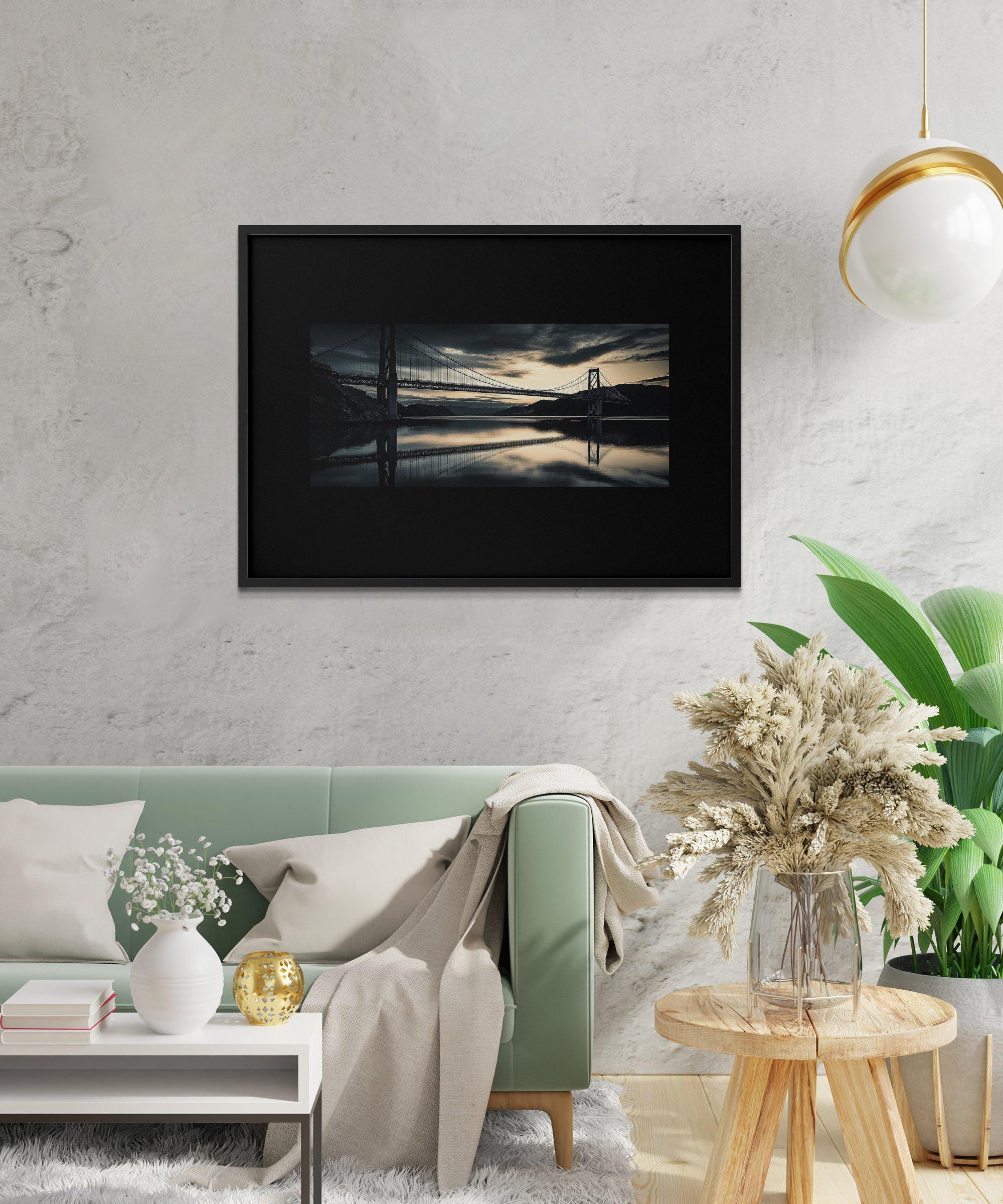Stunning Bridge at Sunset Digital Download Print, Scenic Landscape ...