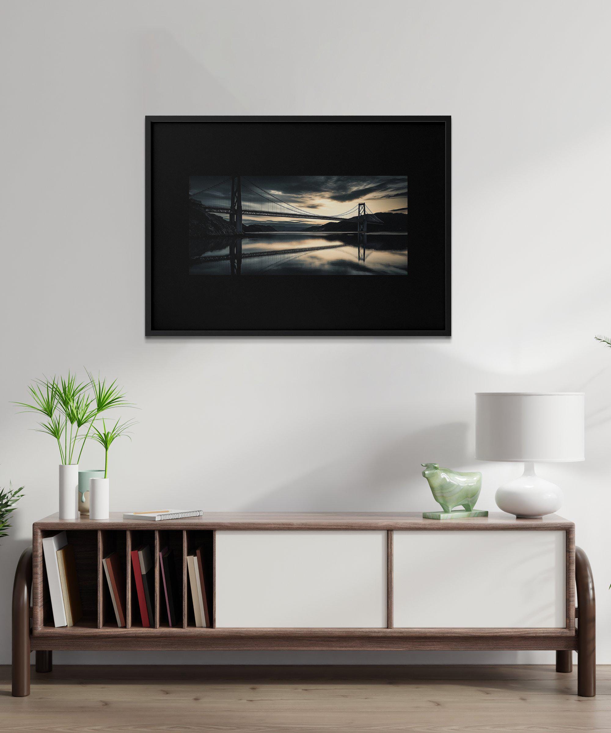 Stunning Bridge at Sunset Digital Download Print, Scenic Landscape ...