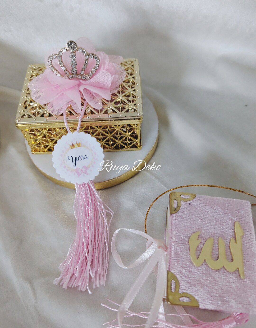 Personalized Guest Gifts Quran With Box, Hediyelik Kuran, Koran Gift ...